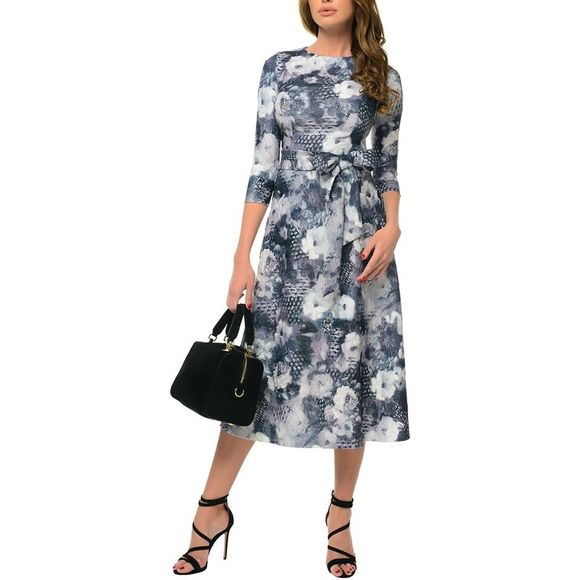 Arefeeva | Dresses | Arefeva Elbow Sleeve Midi Dress | Poshmark